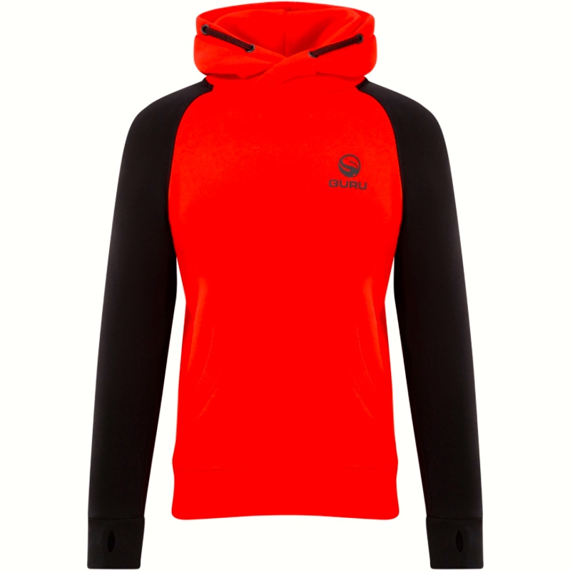 Guru Red & Black Hoodie £24.95 – Pro Master Angling